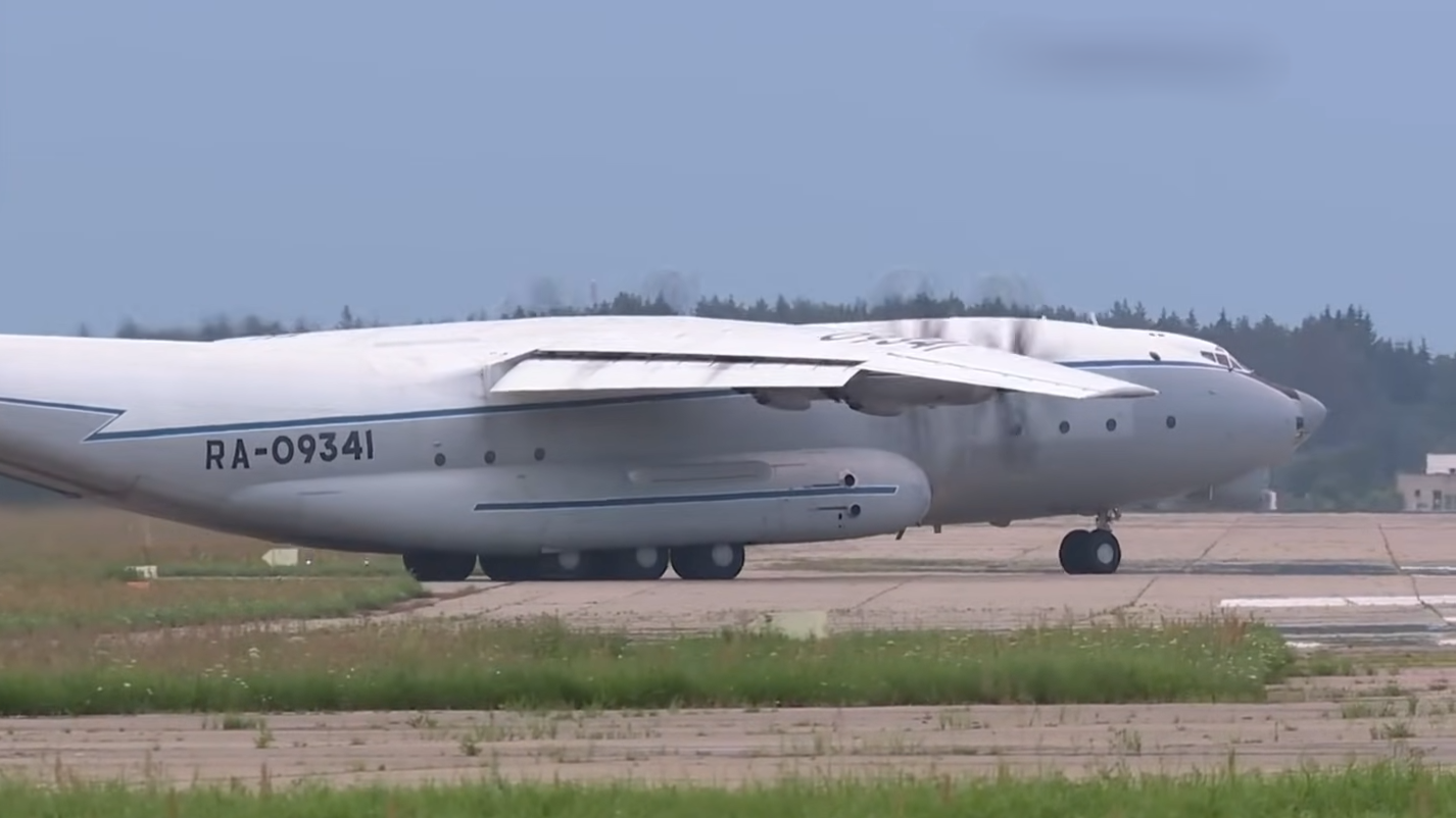 How one Russian AN-22 transport plane crashed with no survivors reported