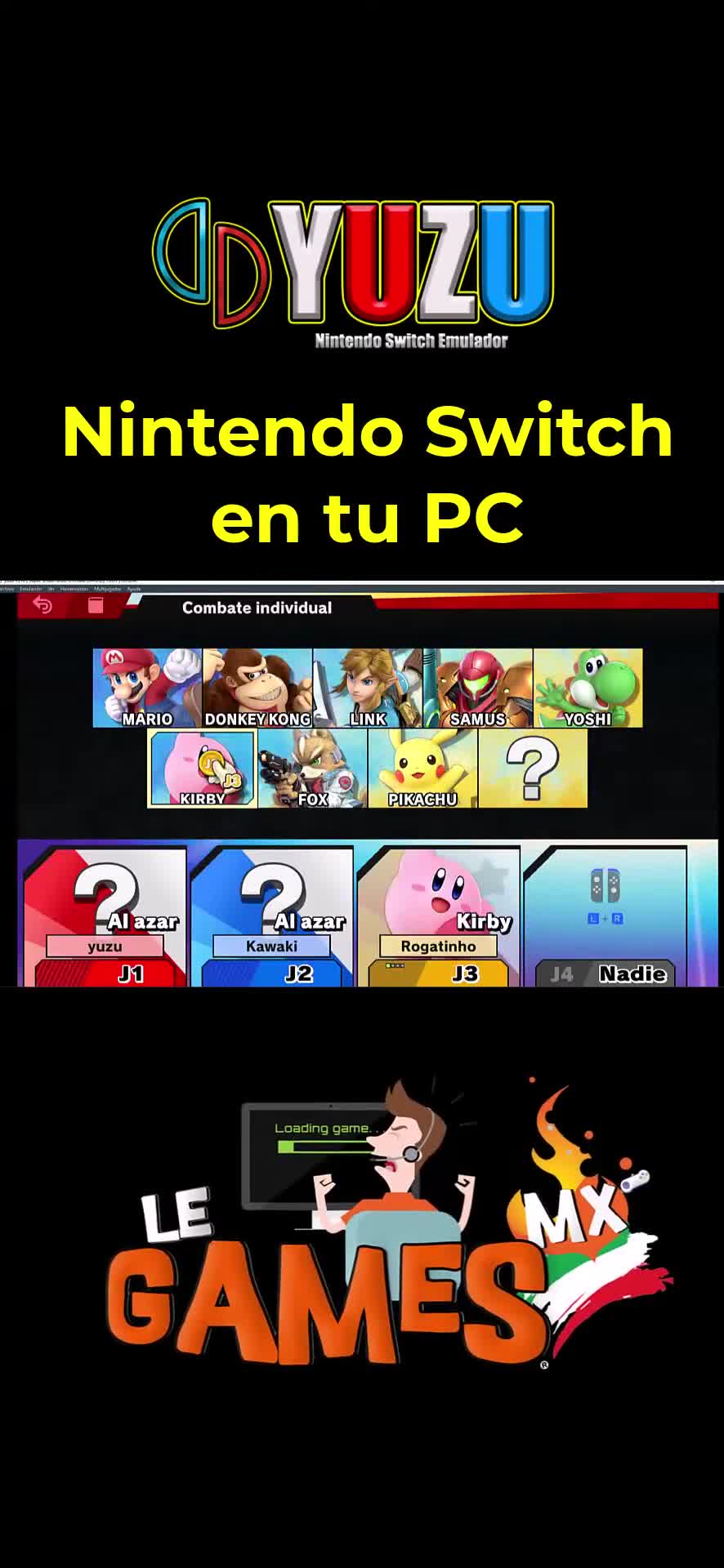Nintendo Switch en tu PC - Yuzu emulador 2023