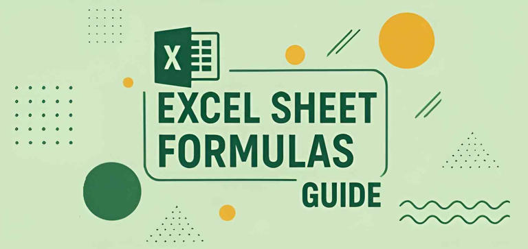 Crack the code: Excel sheet formulas every user should know