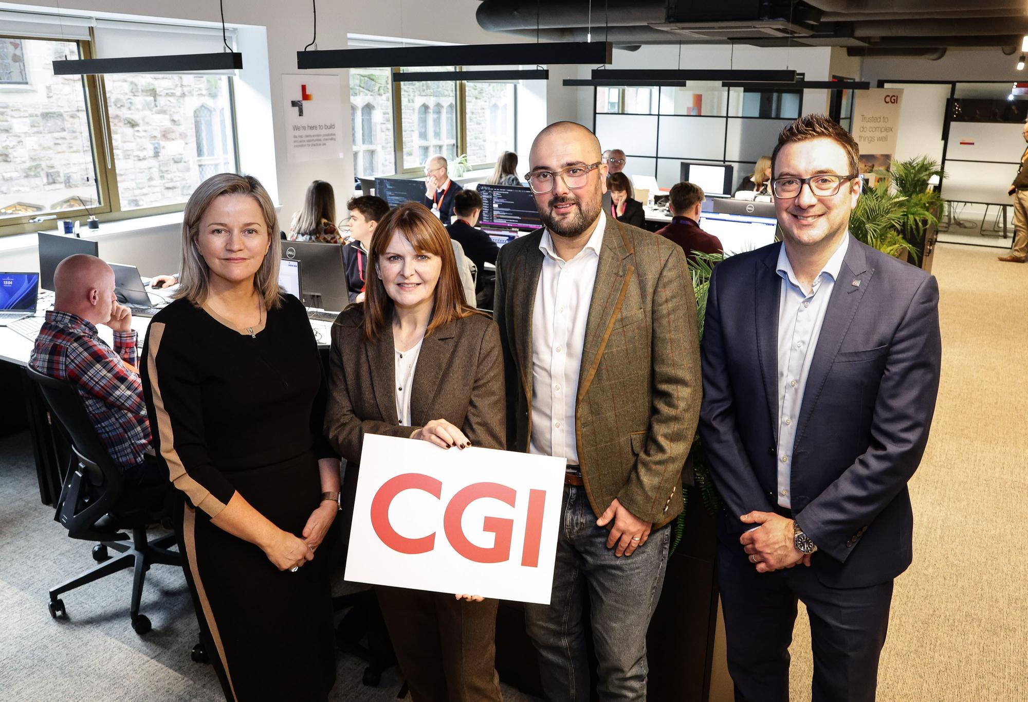 CGI’s Belfast Centre of Excellence welcomes Economy Minister as company ...