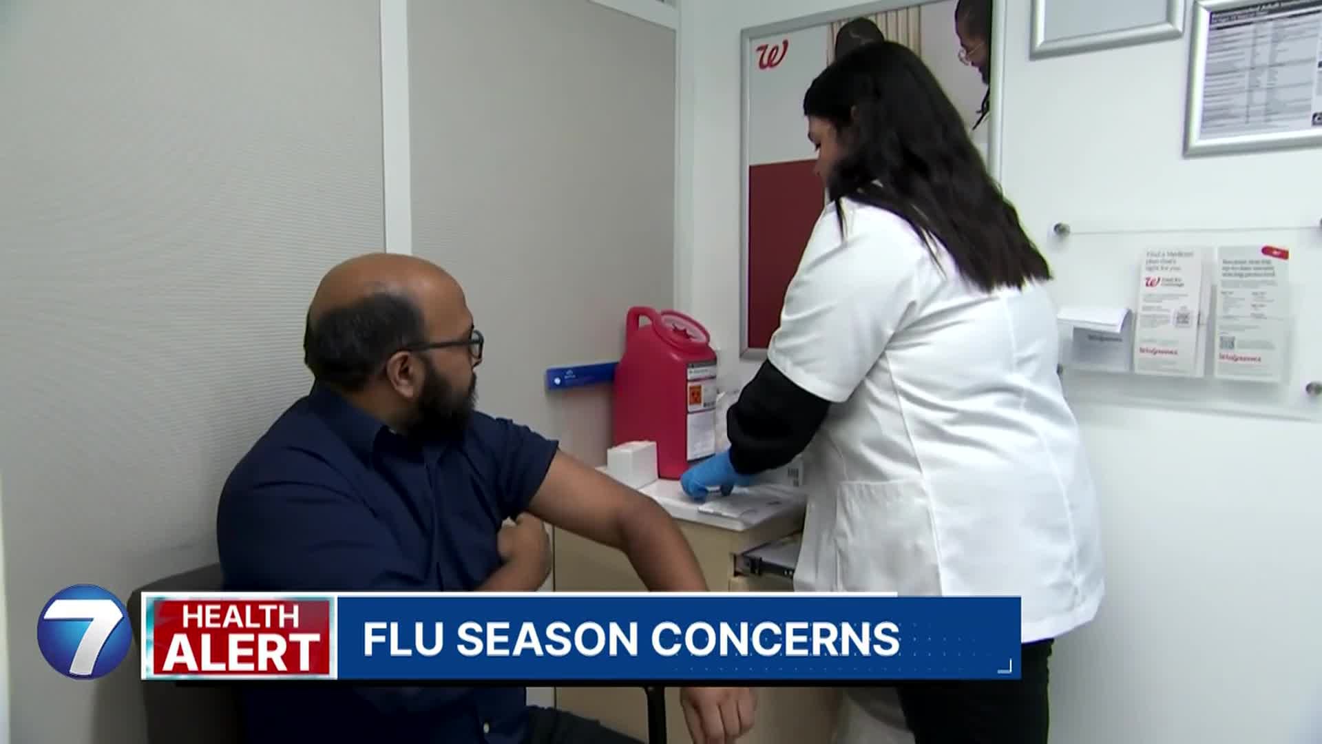Flu activity low, but concerns about new strain