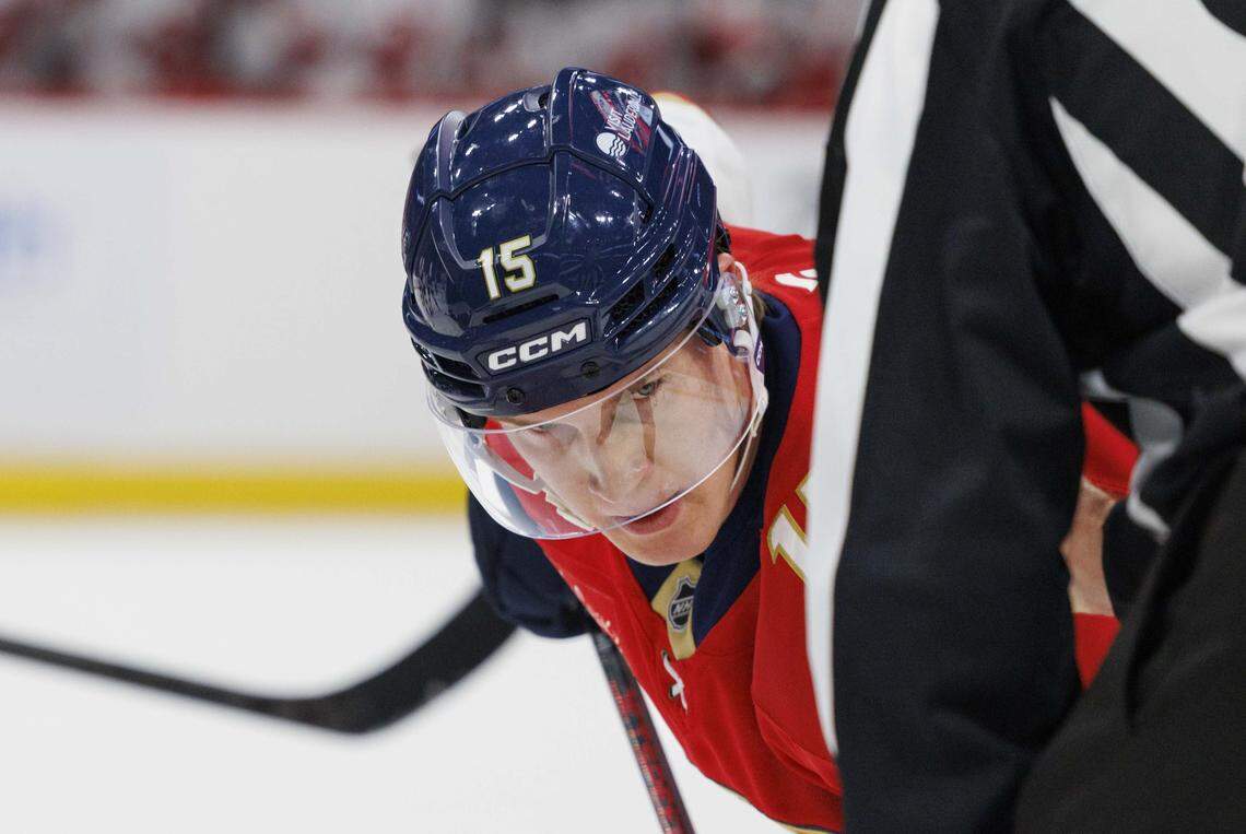 Florida Panthers' final-minute goal extends Utah Mammoth's skid