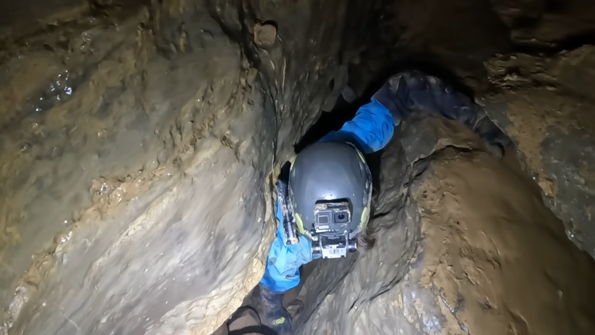 3. We crawled into a place nobody has ever explored - claustrophobic ...