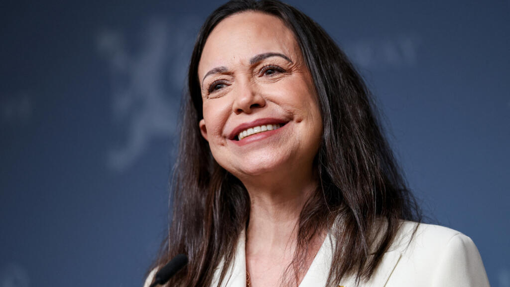 À Oslo, l'opposante Maria Corina Machado a « beaucoup d’espoir que le Venezuela soit libre