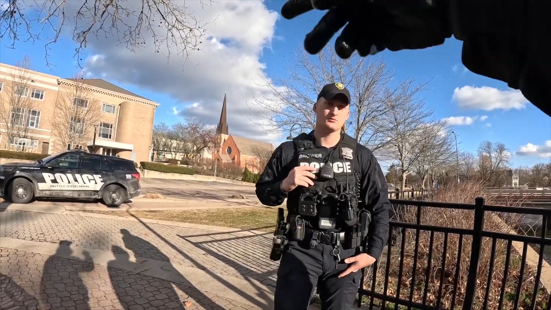 Caught magnet fishing downtown – apparently, that’s “suspicious” now