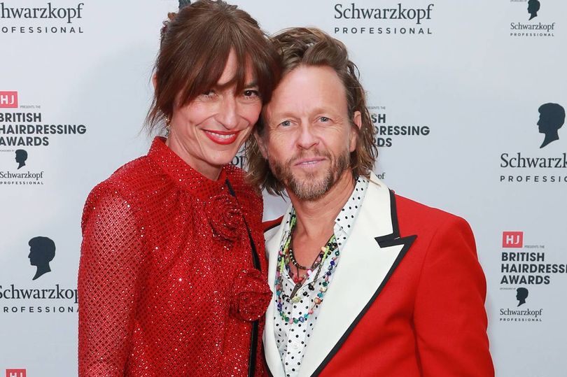Davina McCall's secret wedding with her now husband Michael Douglas