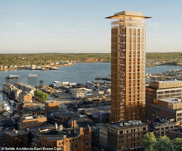 Outrage over plans for enormous skyscraper that would tower over quaint ...