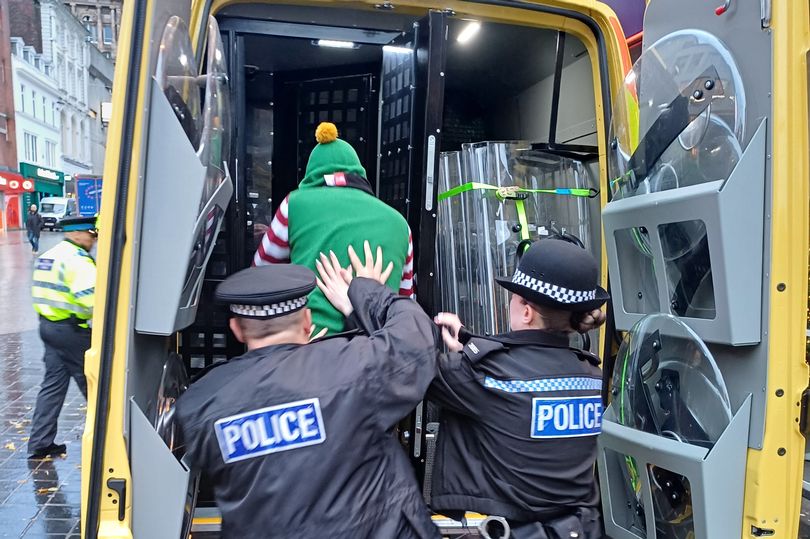 Man dressed as elf arrested in Liverpool city centre