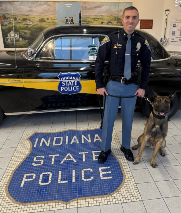 ISP Jasper Post welcomes new patrol K-9 officer