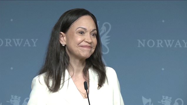 Nobel winner Machado recalls emotional reunion with children after more ...