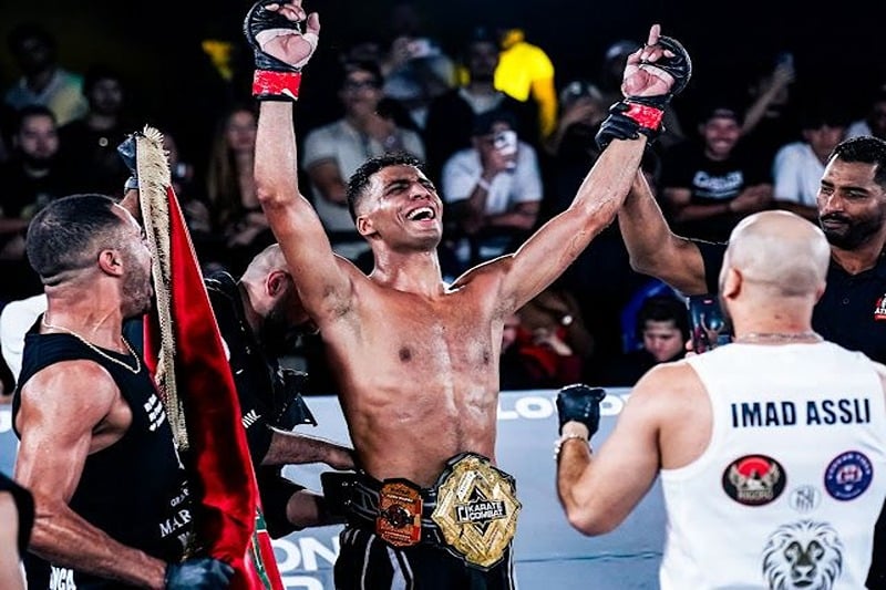 Oussama Assli, premier Marocain champion du monde des 77 kg