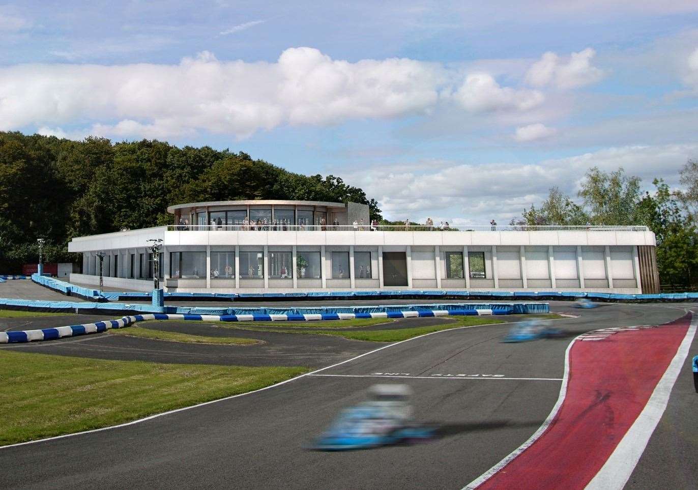 Buckmore Park Kart Circuit plans for the Paddock delayed due to Blue ...