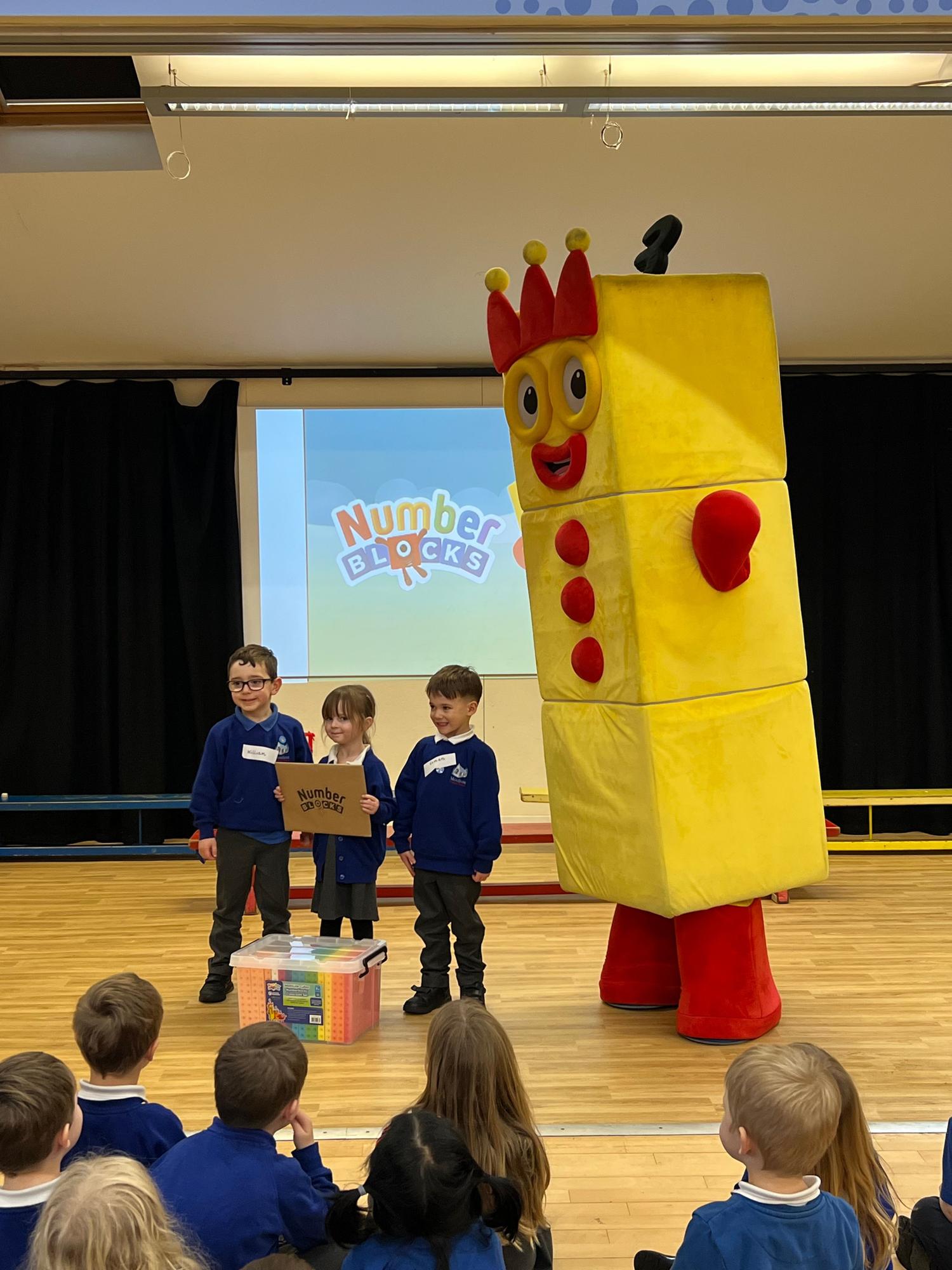 Hucknall firm brings Numberblocks magic to primary school competition winners
