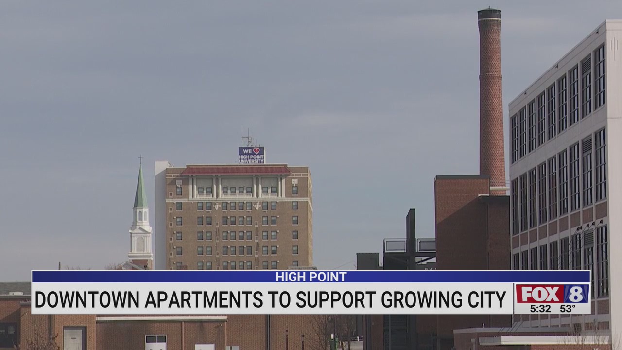 New apartments in downtown High Point will support city growth