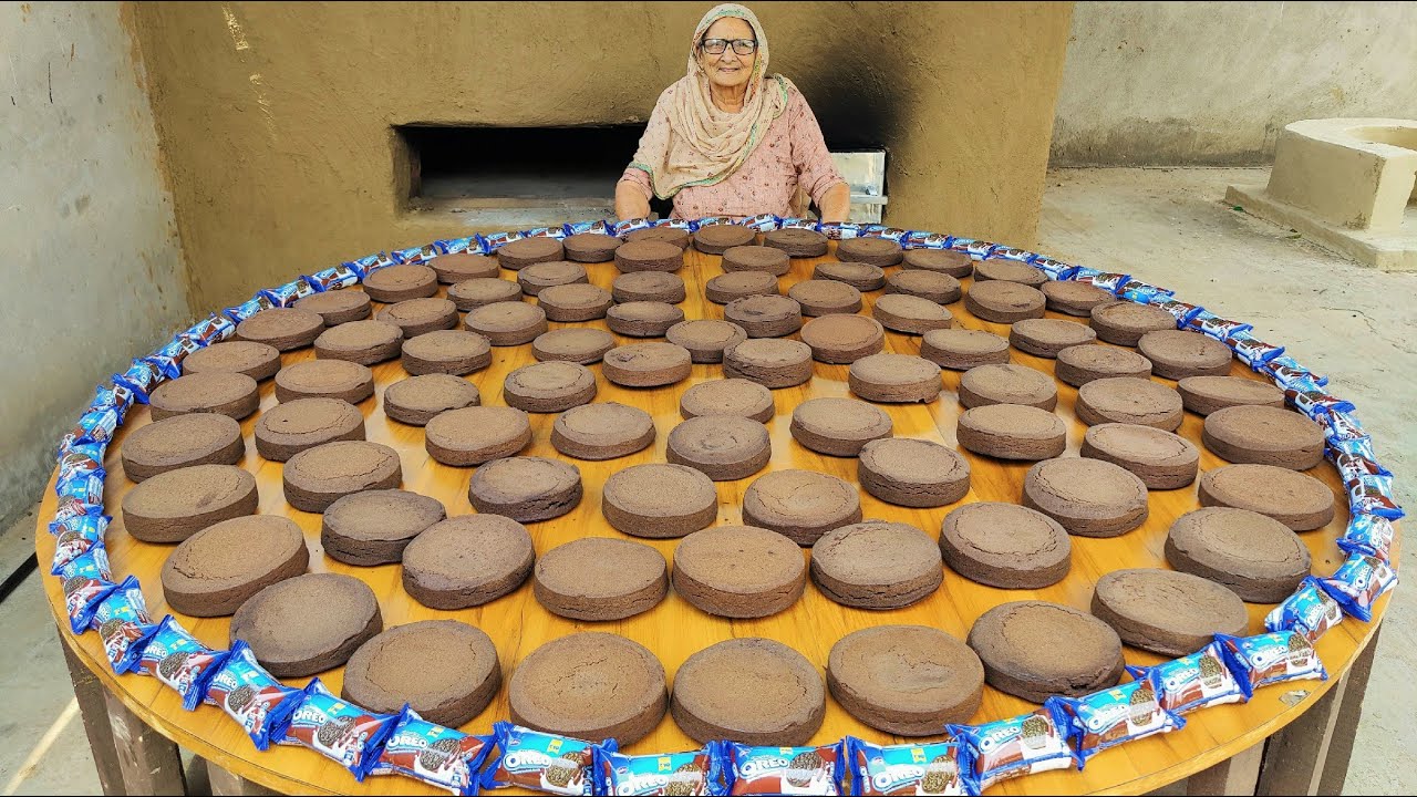 100 Oreo cake recipe from the village kitchen