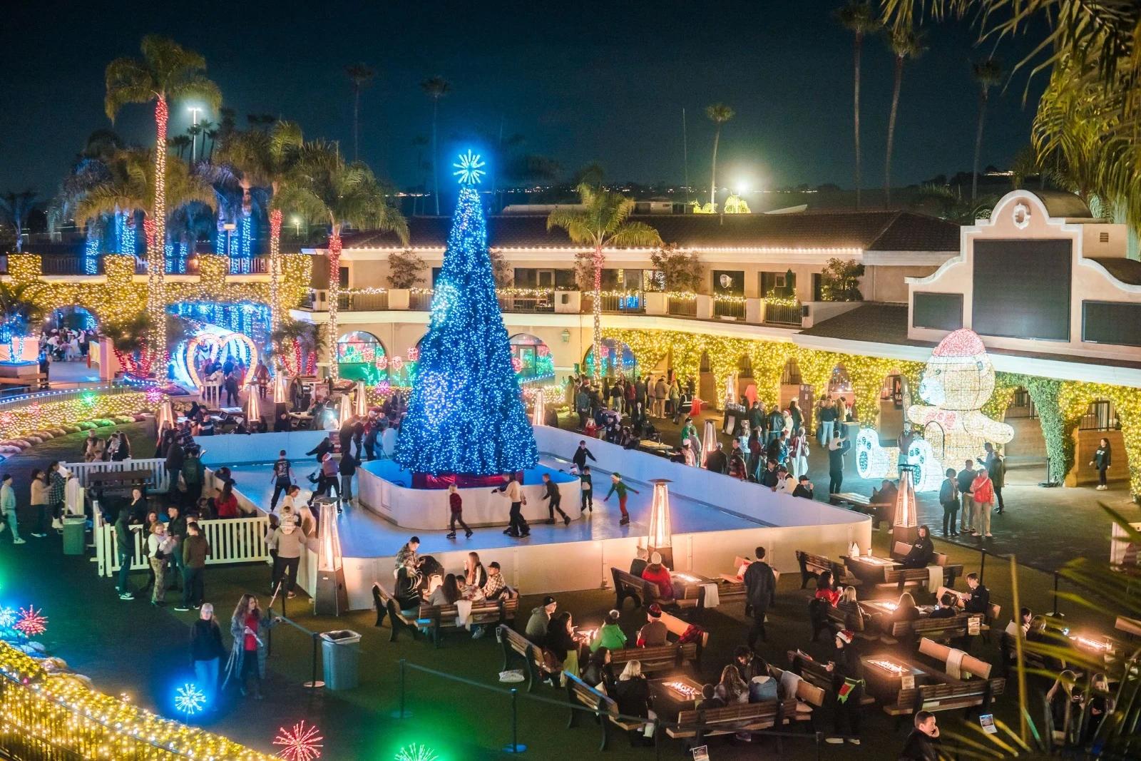Coastal Christmas returns to Del Mar with lights, rides, and cozy ...
