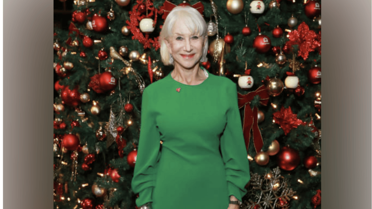 Helen Mirren, 80, wears bold dress for red carpet appearance