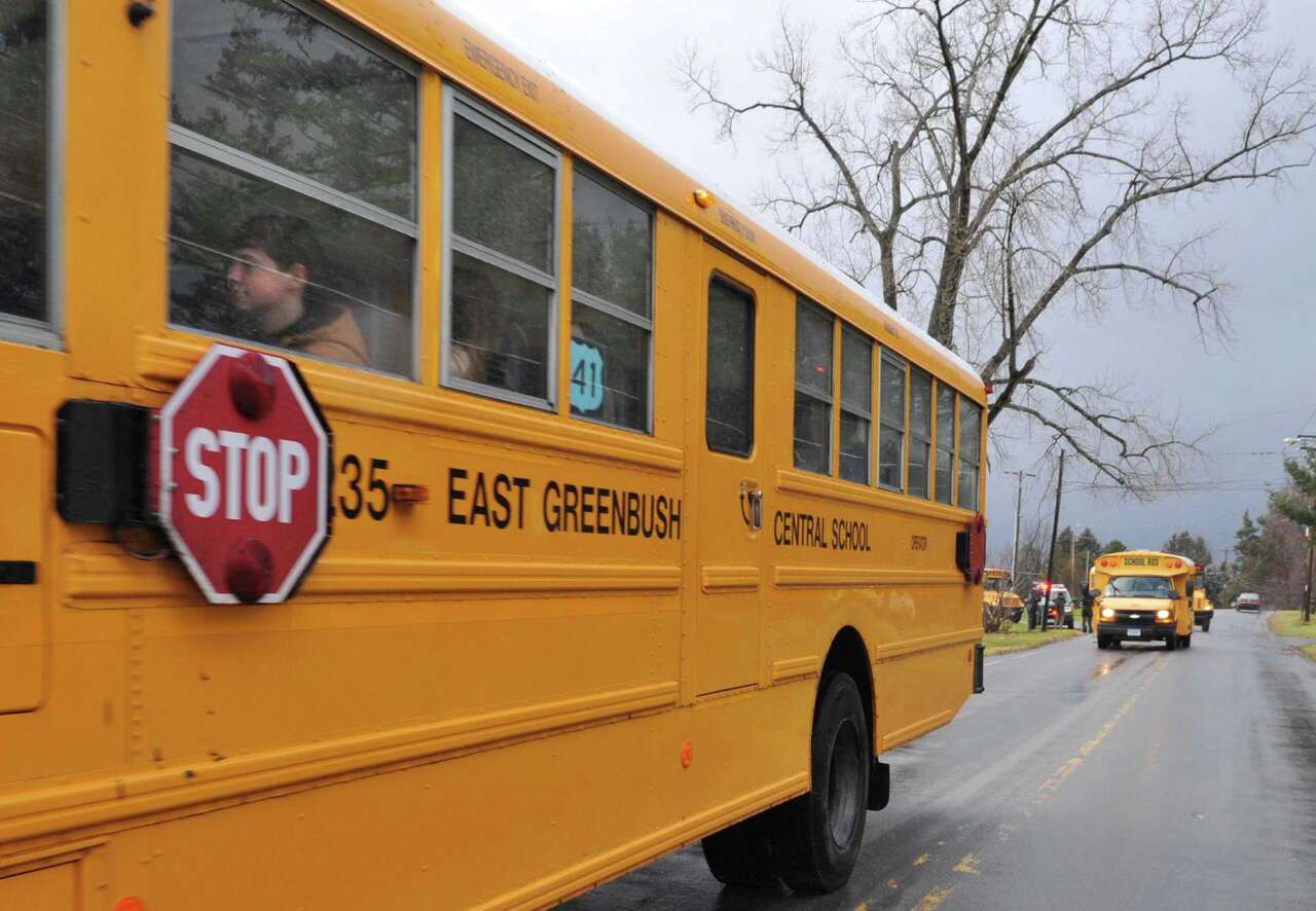 East Greenbush superintendent starts driving a school bus due to driver ...