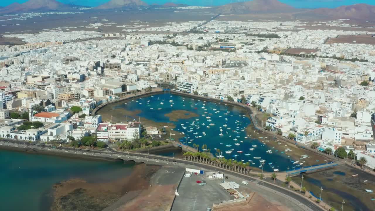 Arrecife, Lanzarote: Drone views of Canary Island's gem