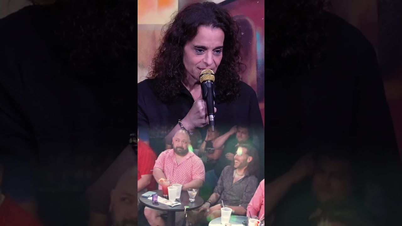Stand-up comedian hilariously critiques an Italian baker's love life