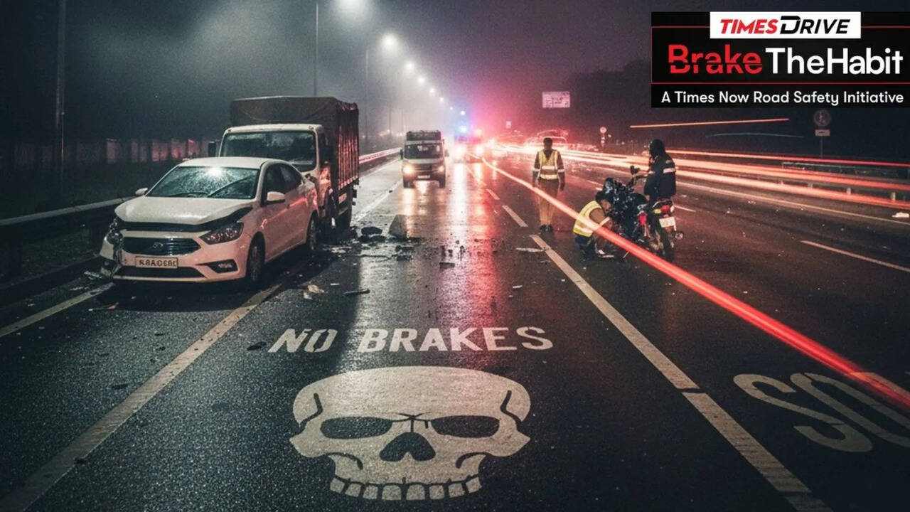 India’s road crashes surge as rear-end & hit-and-run top list - 'Brake ...
