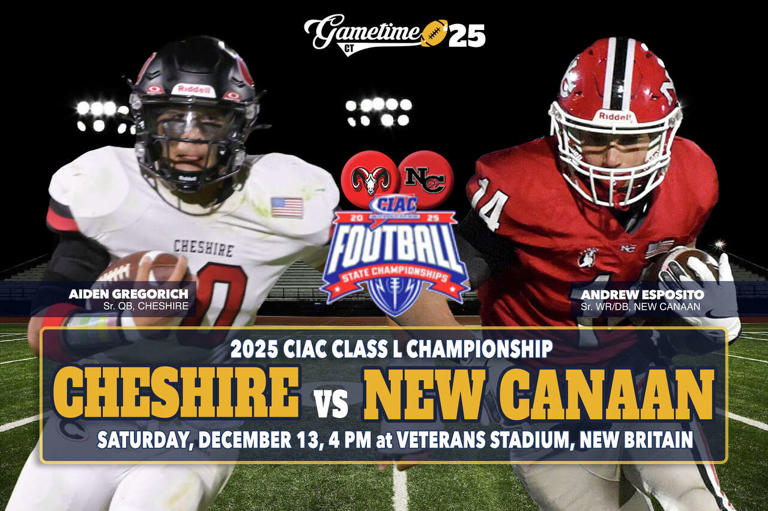 A guide to the 2025 CIAC Class L high school football playoff finals ...