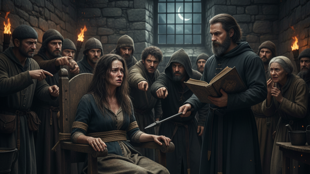 Why were people proclaimed witches in past times?