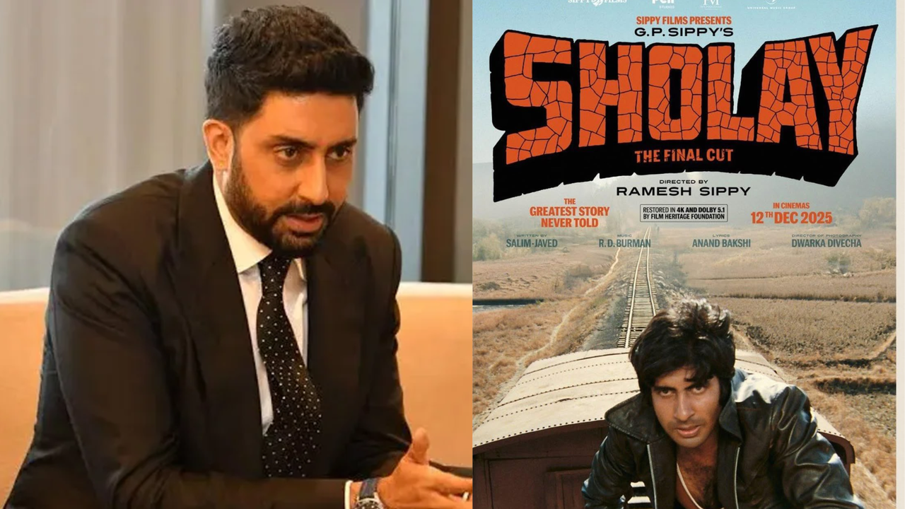 Abhishek Bachchan 'Can't Wait To Witness Sholay On Big Screen ...