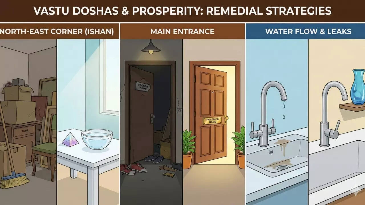 3 major Vastu doshas that block wealth and their quick fixes