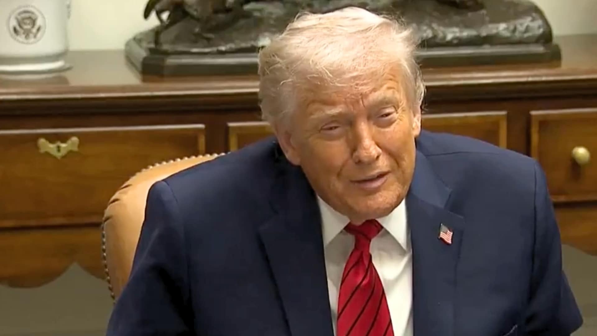 Trump rühmt sich mit 5G-Ausbau – versteht aber nicht, wovon er spricht