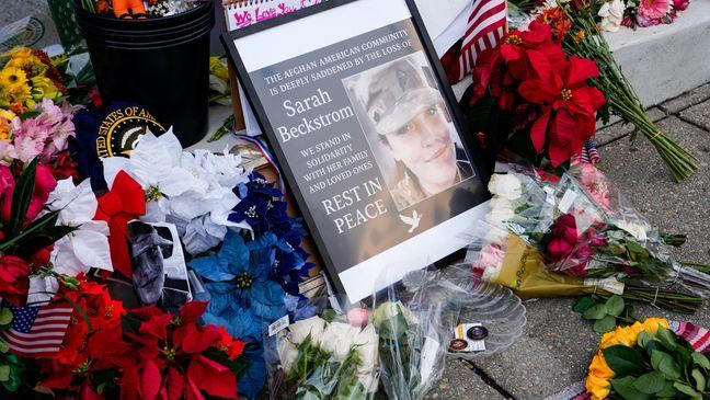 Sarah Beckstrom laid to rest with full military honors