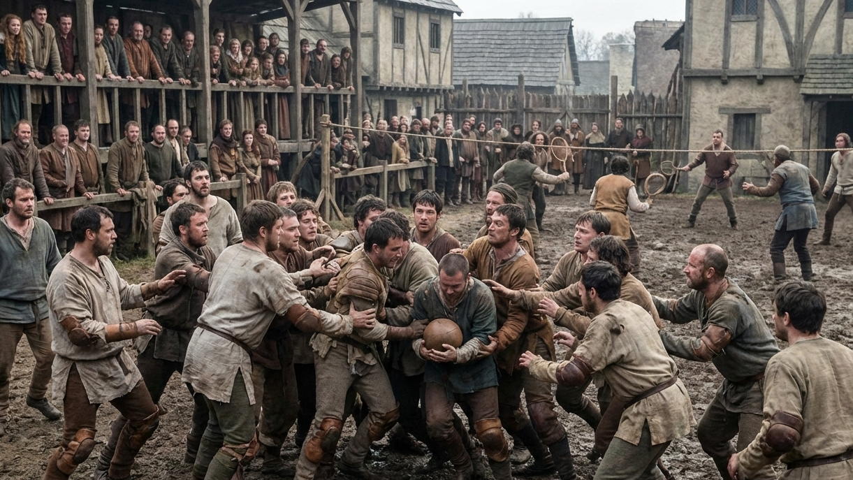 What passed for ‘sports’ in the Middle Ages - and why no one stopped them