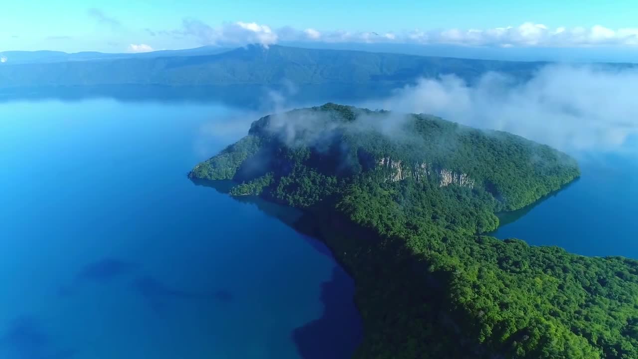 Lake Towada, Japan: Drone views of geologic marvel