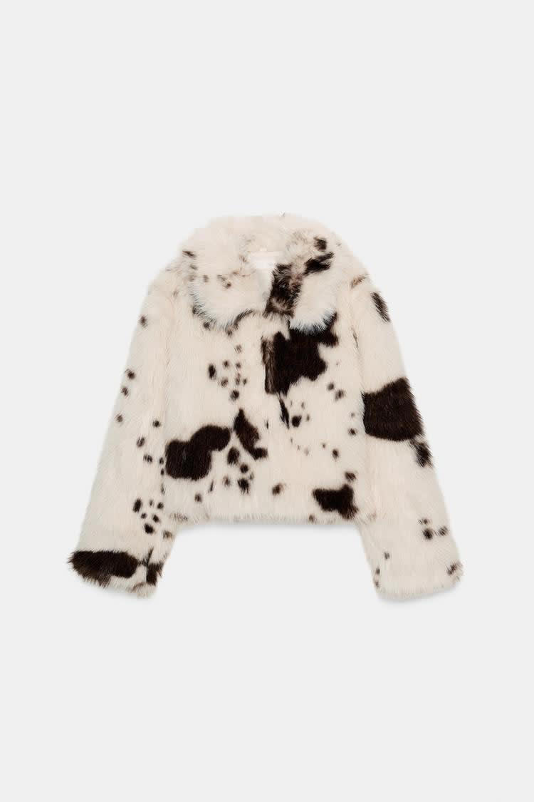 売り切れ前にゲットしたい!【ZARA】真冬まで使える♡「フェイクファーアウター」