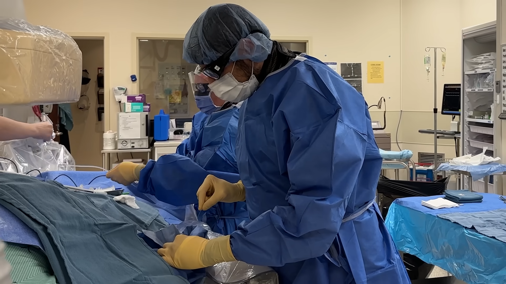 Day in the life of a doctor treating a heart attack