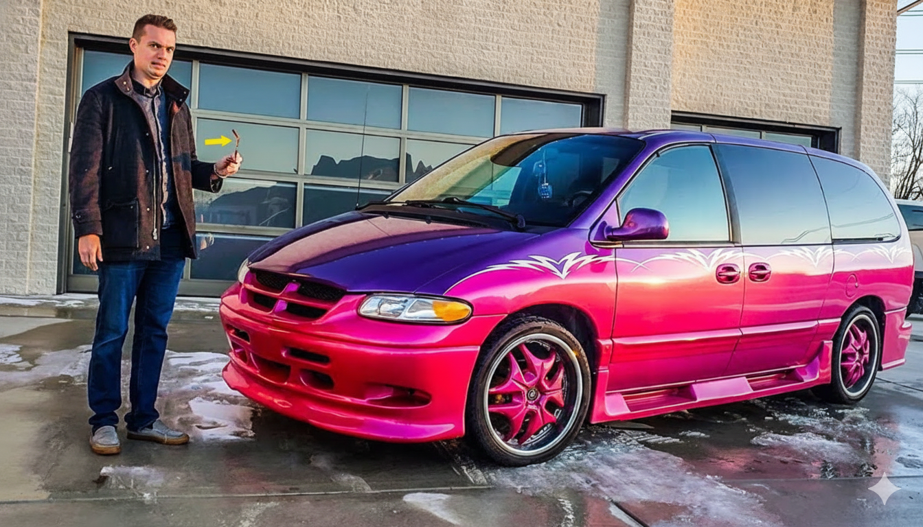 Why I drove 1,000 miles to surprise my friend with a legendary minivan