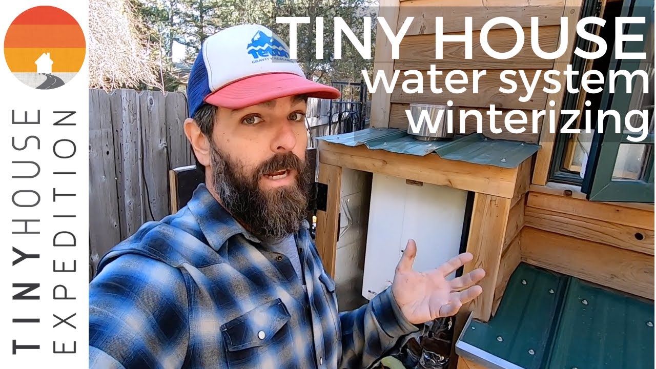 Frozen! Thawing our tiny house water heater