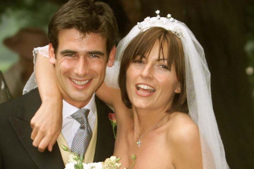 Davina McCall's secret wedding with her now husband Michael Douglas