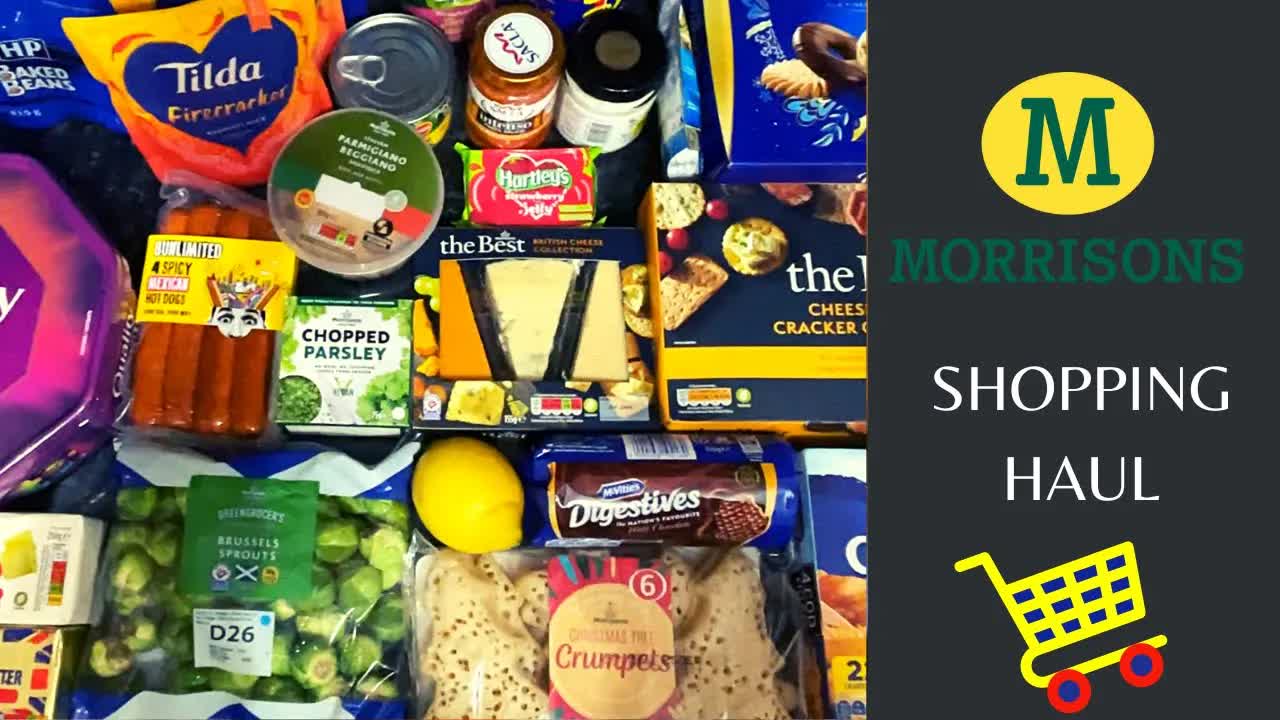 Morrison's Food | Scottish Family grocery haul :) 23rd December