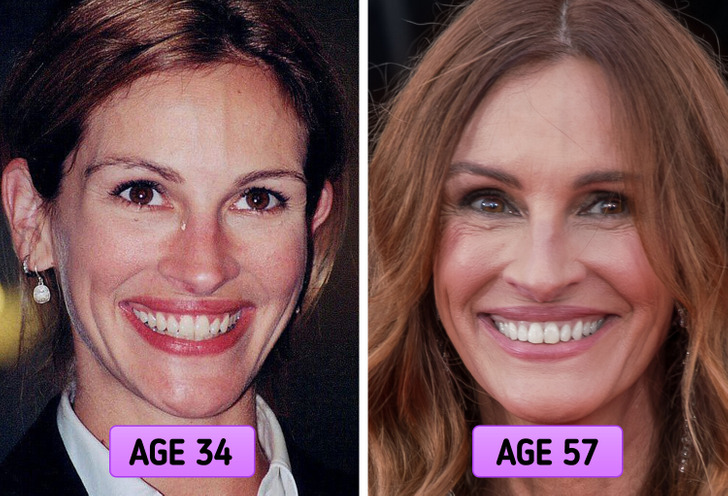 15 celebrities who embrace aging gracefully — no fillers required