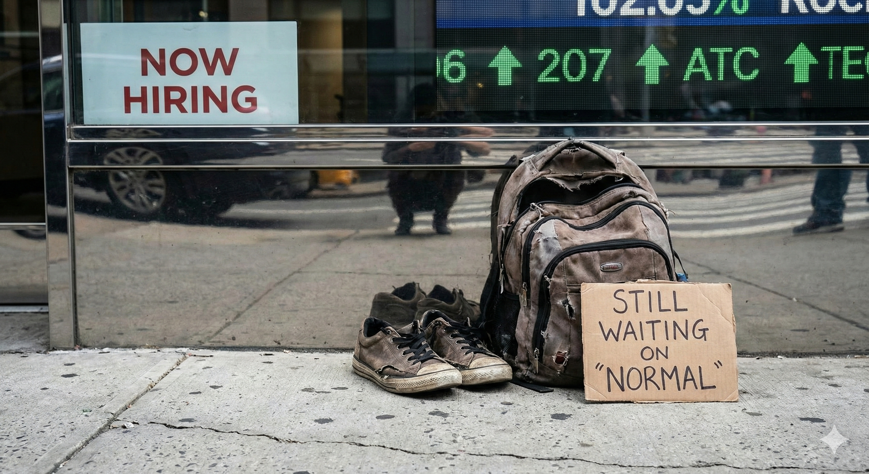 Why we are told the crisis is over but life feels harder
