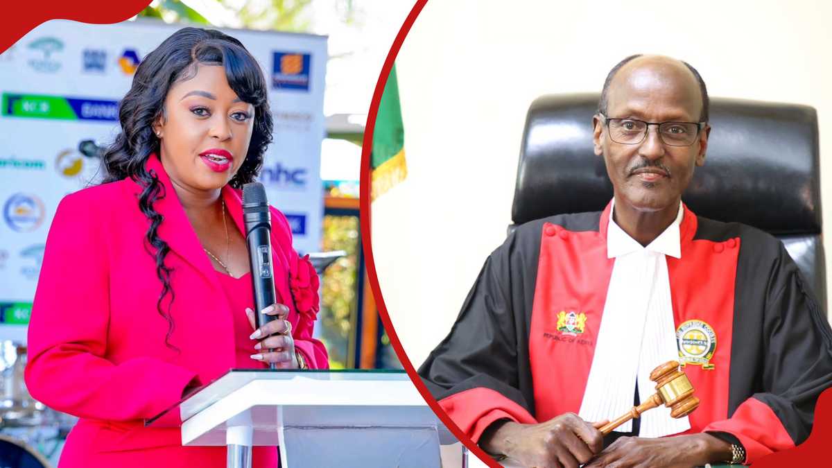Ibrahim Mohammed: Lilian Muli heartbroken over Supreme Court judge’s death, calls him 'dad'