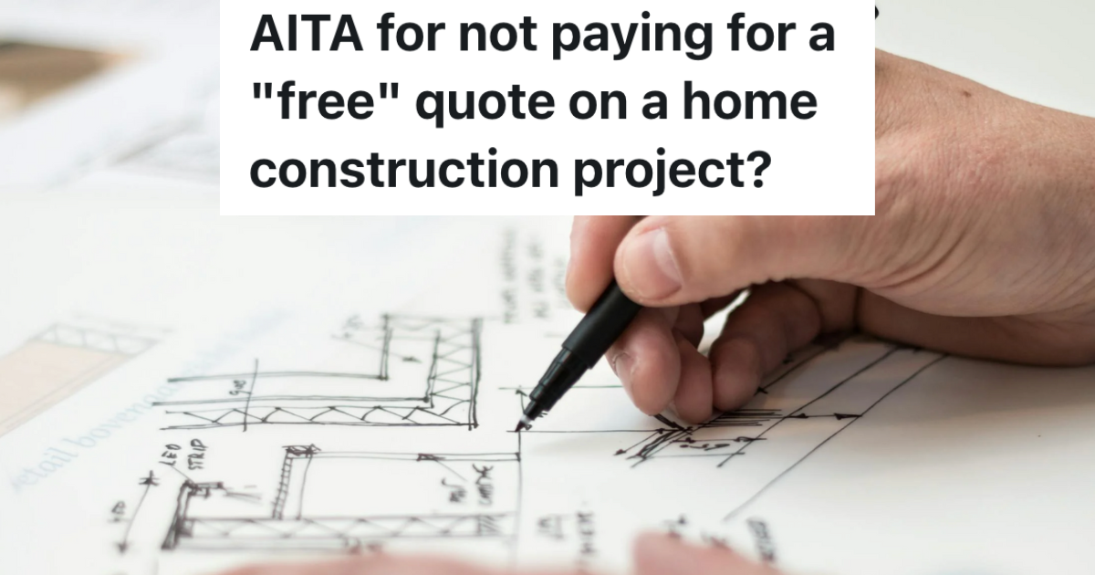 Homeowner contacts construction company for a free quote about a ...