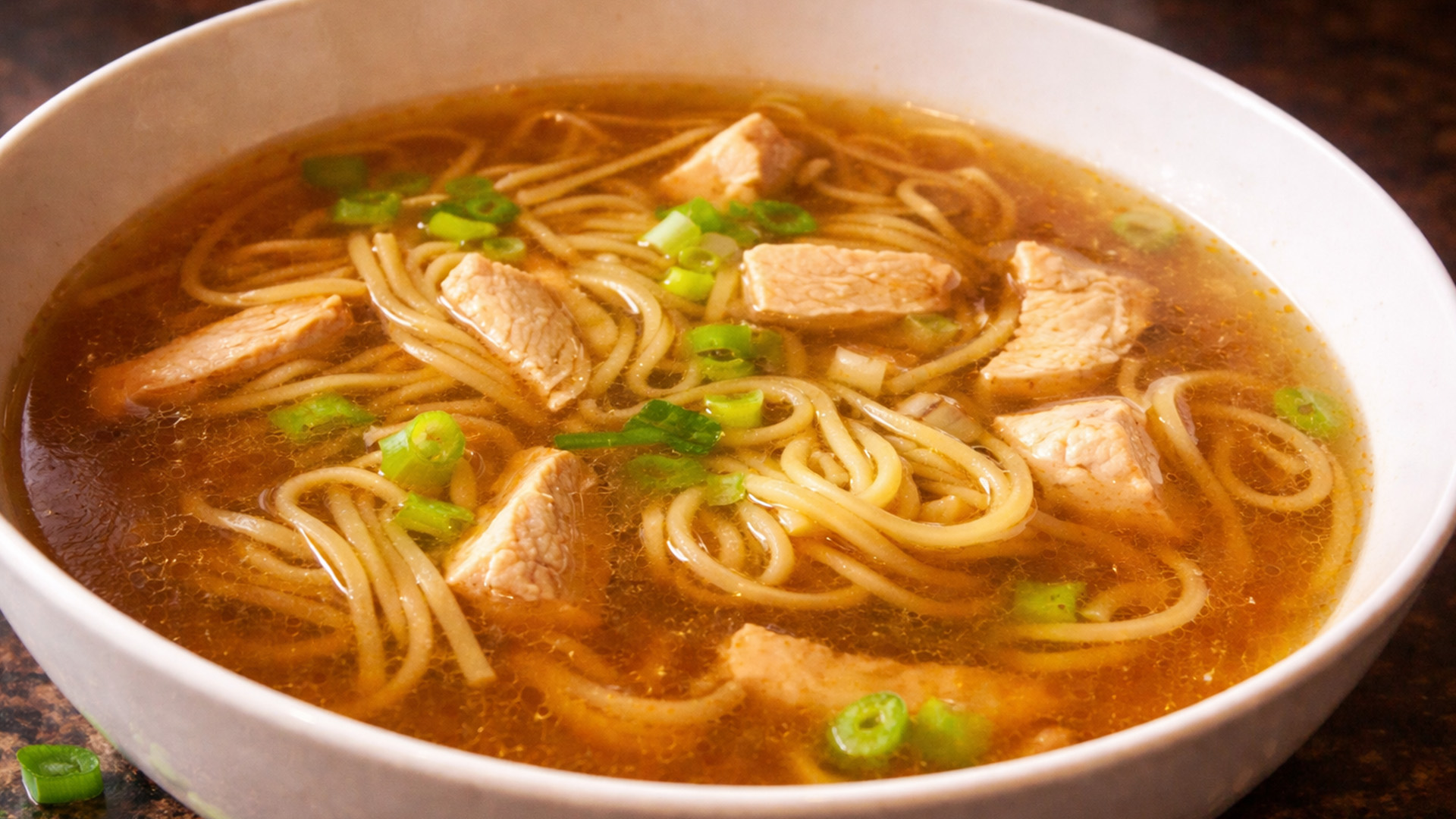 This chicken soup tastes like real takeaway