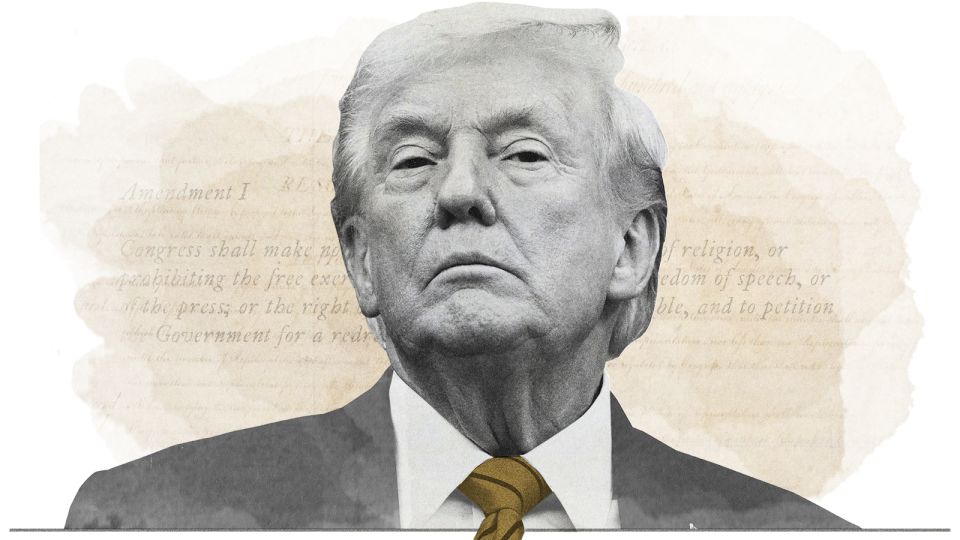 Trump tests the First Amendment: A timeline
