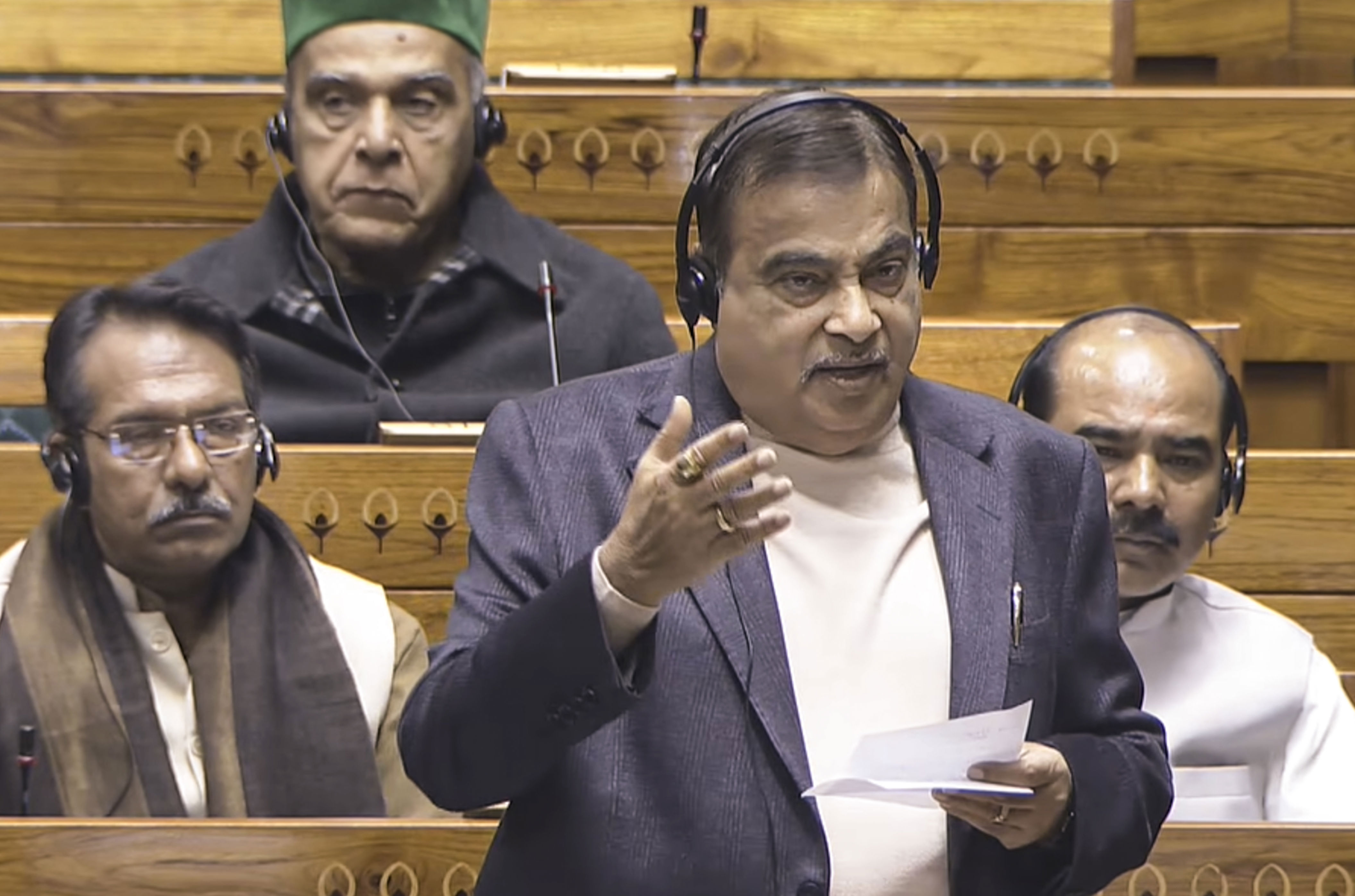 Most road accidents linked to disregard of road safety norms: Gadkari in LS