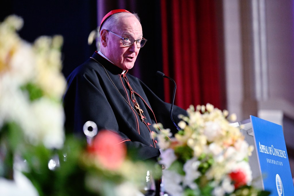 Cardinal Dolan emotionally welcomes Illinois Bishop Ronald Hicks as new ...