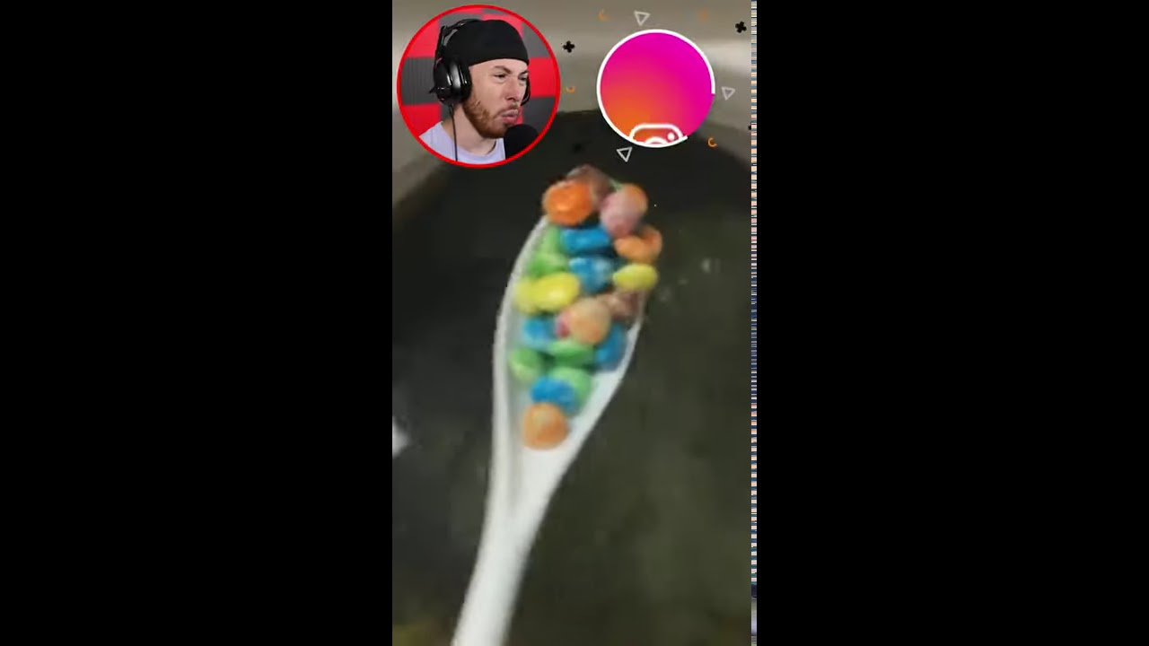 A look at large-scale candy pieces in disposal tests