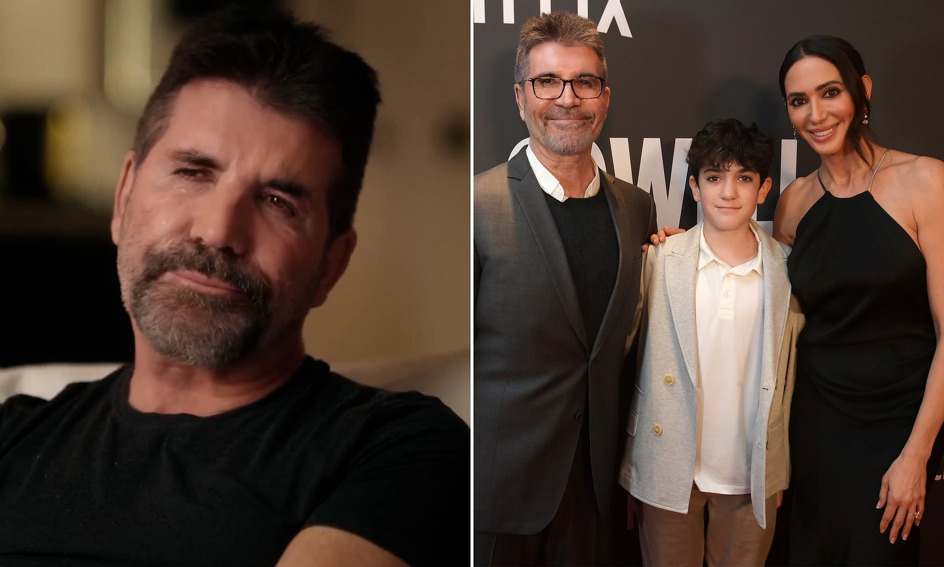 Simon Cowell eaves interviewer VERY bemused with a wild theory about ...