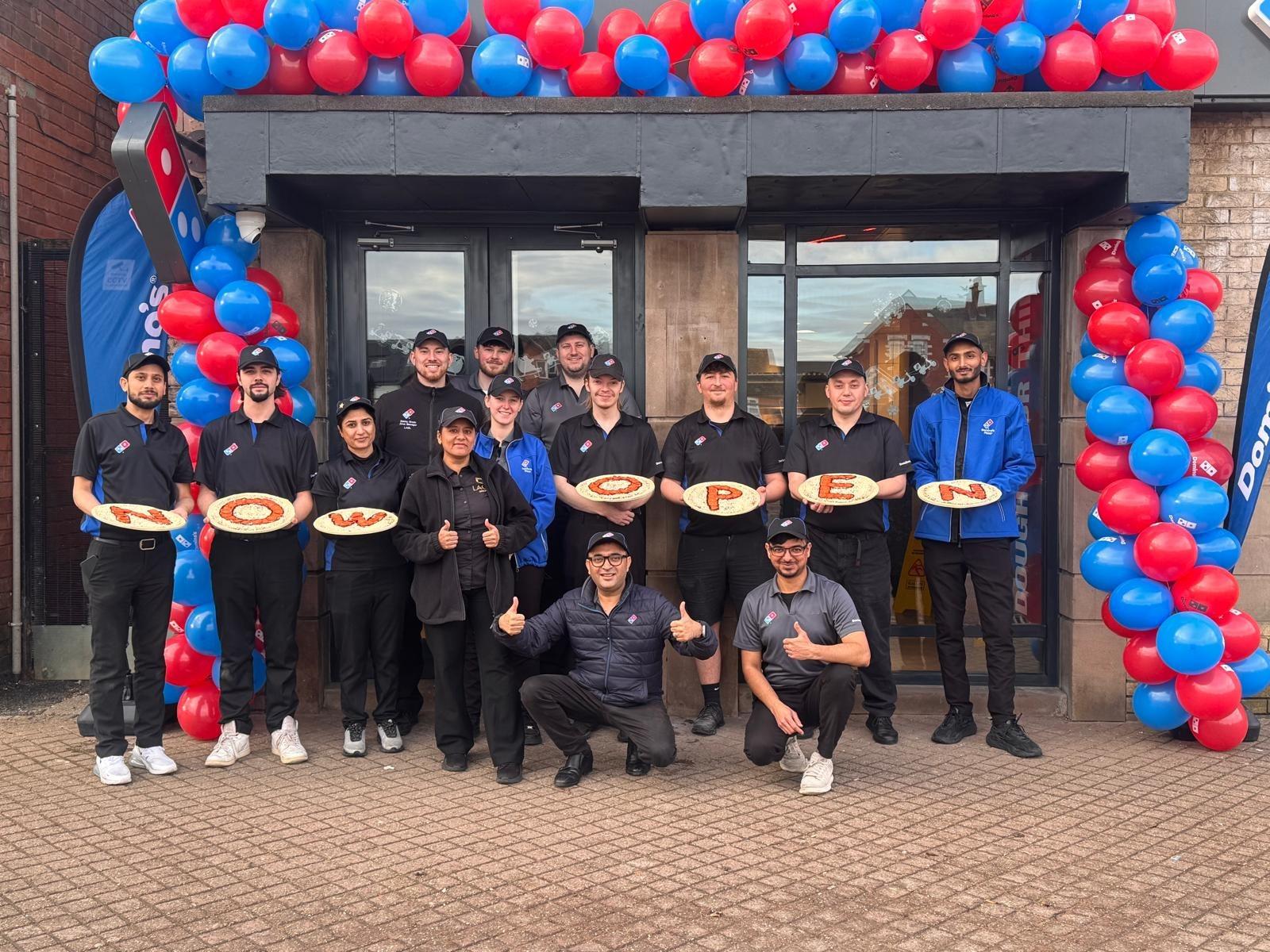Pizza chain Domino’s serves up 20 new jobs as Shirebrook outlet opens